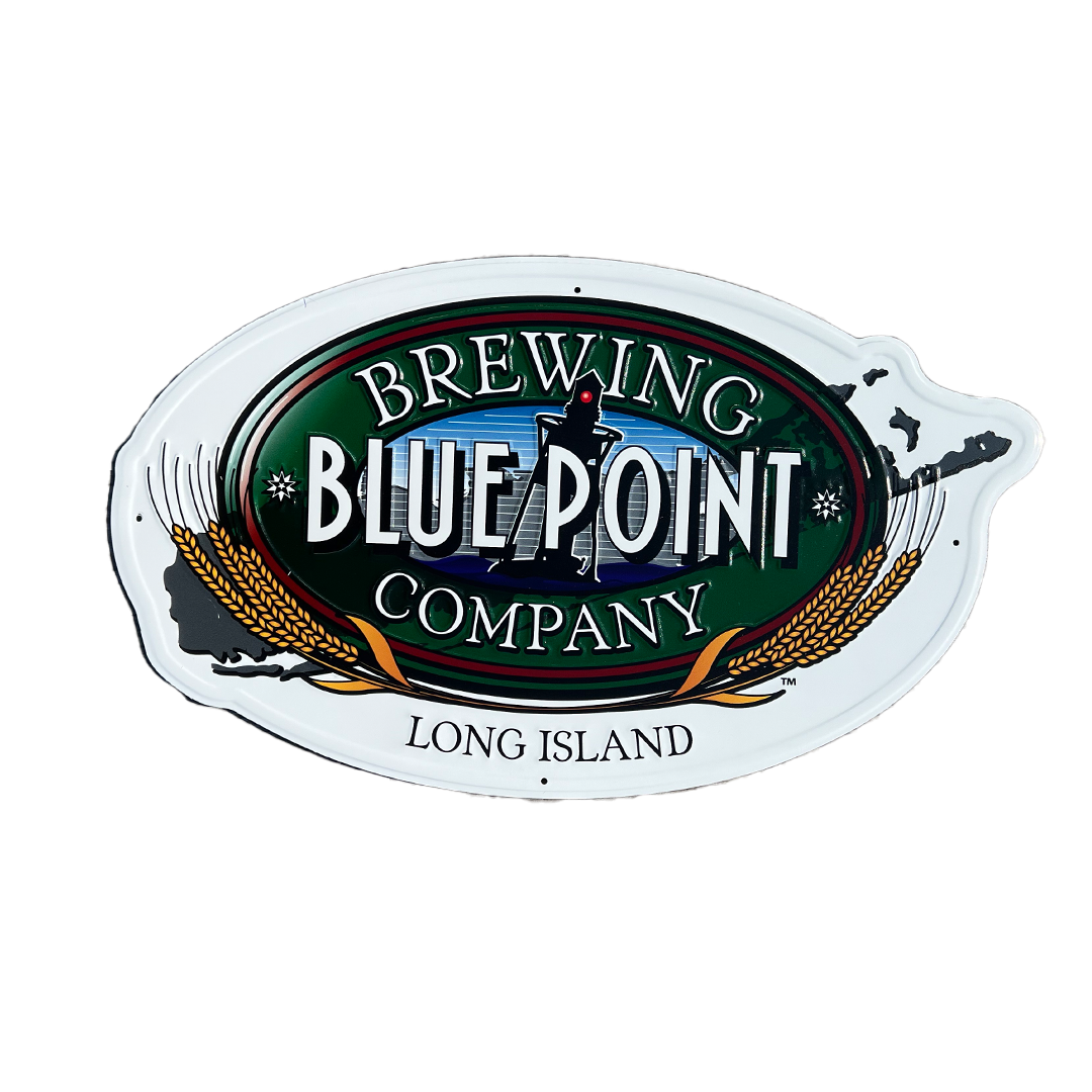 Old Logo Tin Tacker – Blue Point Brewing Company